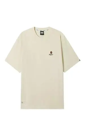 FINGERCROXX Logo-embroidery T-shirt Neutrals