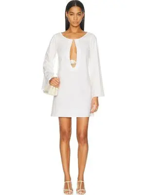 MARLIES GRACE Ocean Mini Dress - White