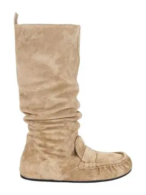 Acne Studios Bojan Slouch Boots - Beige