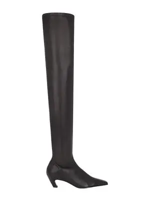 Khaite Arizona Over The Knee Boot - Black