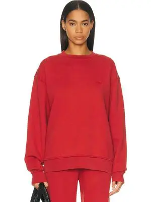 LDMA Heritage Crewneck Sweatshirt - Poppy