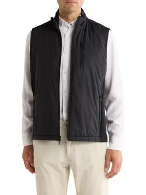 Mizzen+main Northwood Mixed Media Vest - Black