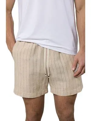 LEISURE LAB Linen Drift Short - Sand