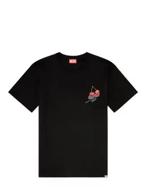 DIESEL® SV-T-Norm-Cher T-Shirt Black