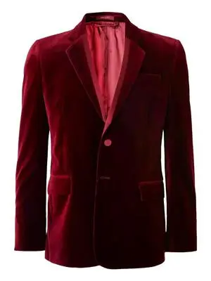 Gucci Single-breasted Blazer - Red