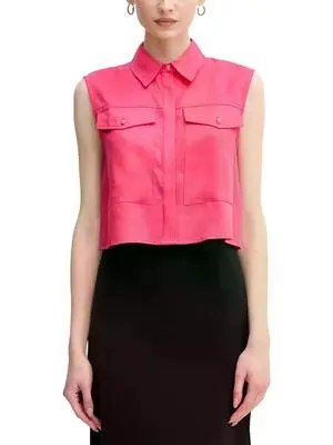 GAUDI Chest-pockets Shirt - Pink