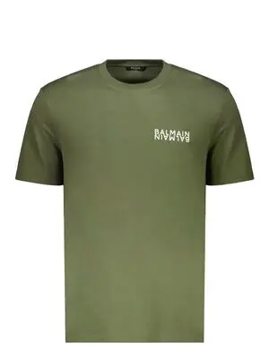 Balmain Cotton T-shirt - Green