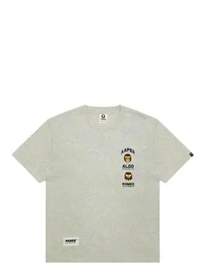 AAPE BY *A BATHING APE® Printed T-shirt - Grey