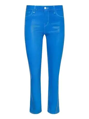 L'Agence Tati High-rise Crop Jeans - Blue