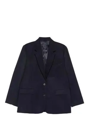 Soeur Buttoned Blazer - Blue