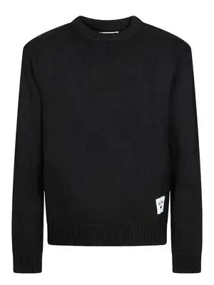 ARTE ANTWERP Crew-neck Sweater - Black