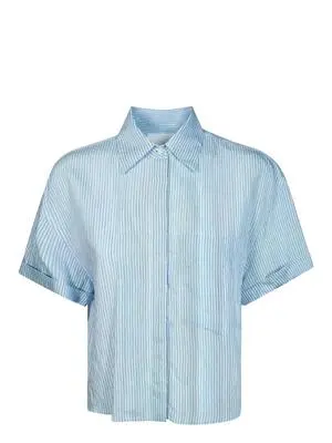 DONDUP Striped Shirt - Blue