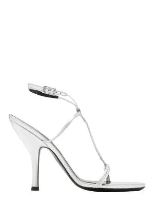 JUDE Mixer Metallic Sandals - Silver