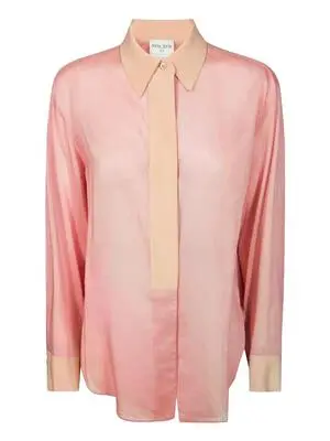 FORTE_FORTE Collared Shirt - Pink