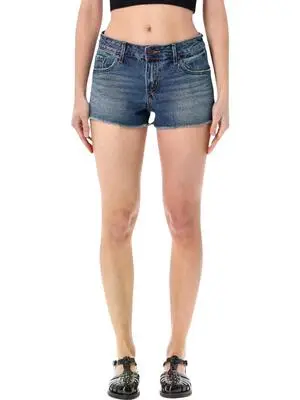 LEVI'S 501 Original Frayed Hem Shorts - Blue