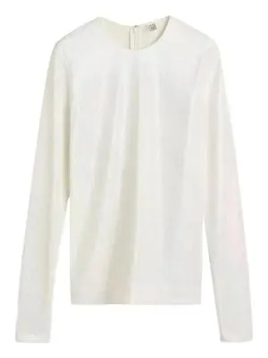 TOTEME Sequined Blouse - White