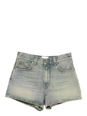 HAIKURE Denim Pocket Shorts - Blue