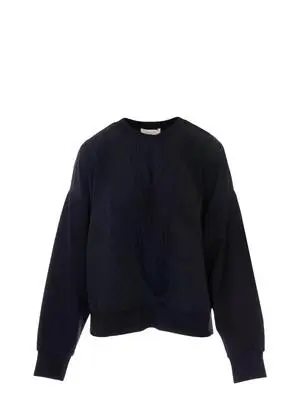 TWINSET Long-sleeve Crewneck Sweatshirt - Black