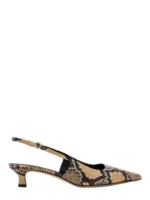 AeydĒ Catrina Slingback Pumps - Neutrals
