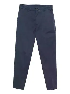 Eleventy Button Trousers - Blue