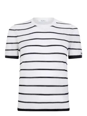 Max Mara Favetta Short-Sleeve T-Shirt White
