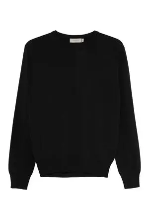 Canali Knitted Sweater - Black