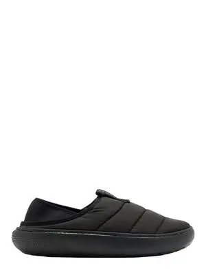 CROCS Quilted Mules - Black