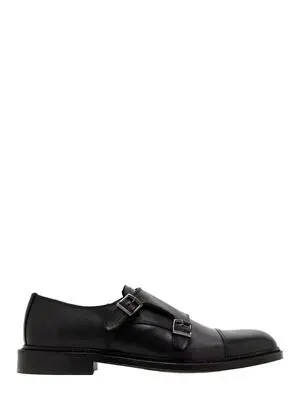 STURLINI FIRENZE Buckled Monk Shoes - Black