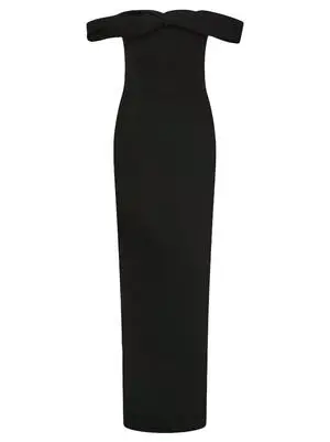 Rachel Gilbert Rydell Off-shoulder Maxi Dress - Black