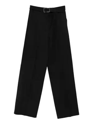 Sportmax Belted Trousers - Black