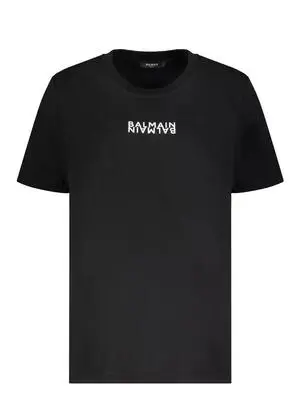 Balmain Cotton T-shirt - Black