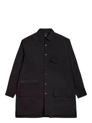 Y3 Ut Long-sleeve Shirt - Black
