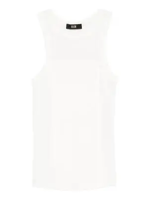 ELEH Fitted Tank Top - White