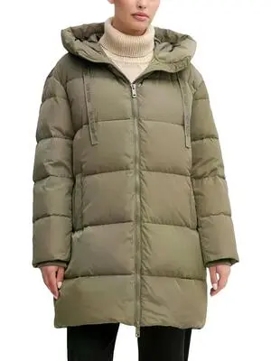 MOS MOSH Nova Avon Hooded Puffer Jacket - Green