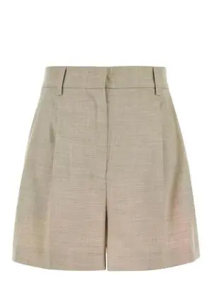 Andamane Masha Melange Stretch Shorts - Neutrals