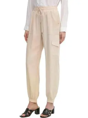 GAUDI Drawstring Trousers - Neutrals