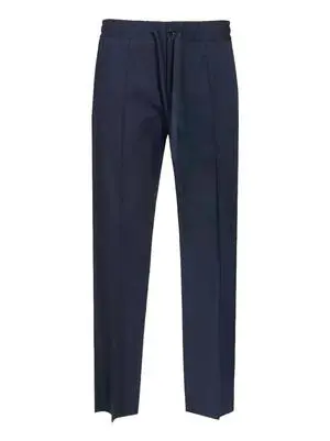 Valentino Garavani Drawstring-fastening Trousers - Blue