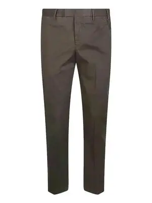 PT TORINO Side-pocket Straight Trousers - Brown