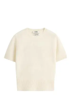 Cos Cashmere T-shirt - Beige