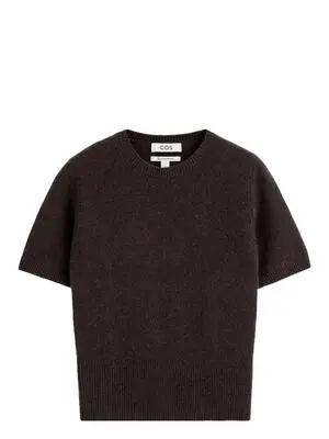 Cos Cashmere T-shirt - Brown