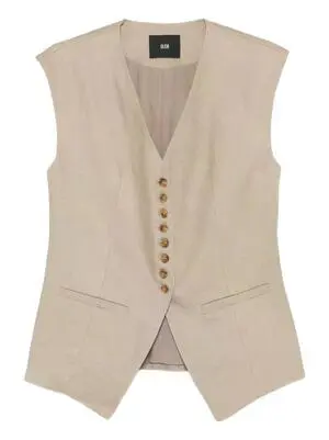 ELEH Button Waistcoat - Neutrals