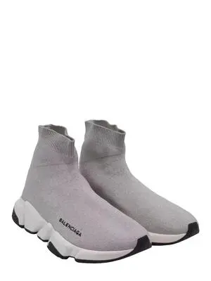 Balenciaga Speed Trainer Slip-on Sneakers - Grey