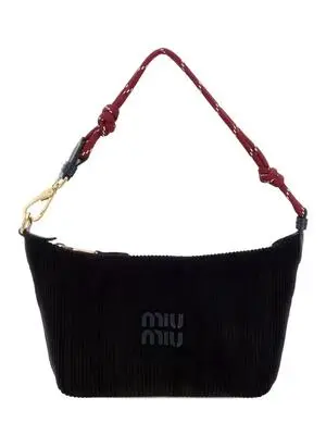 MIU MIU Corduroy Texture Shoulder Bag