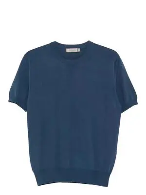 Canali Short Sleeve T-shirt - Blue
