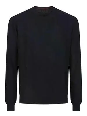 FAY Crew-neck Sweater - Blue