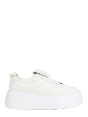 GIUSEPPE ZANOTTI Gz League Maxi Quilted Leather Platform Sneakers - White