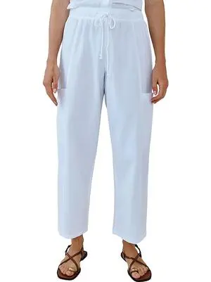 Bella Dahl Side Pocket Seamed Pants - White