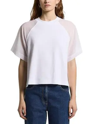 PESERICO Bi-Material Tee