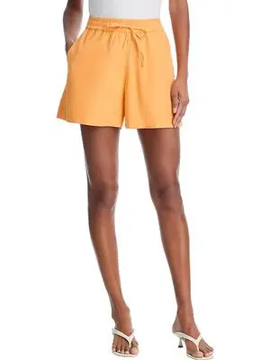 French Connection Poplin Shorts - Clementine
