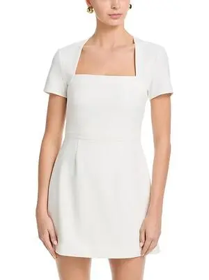 French Connection Whisper Mini Dress - Summer White